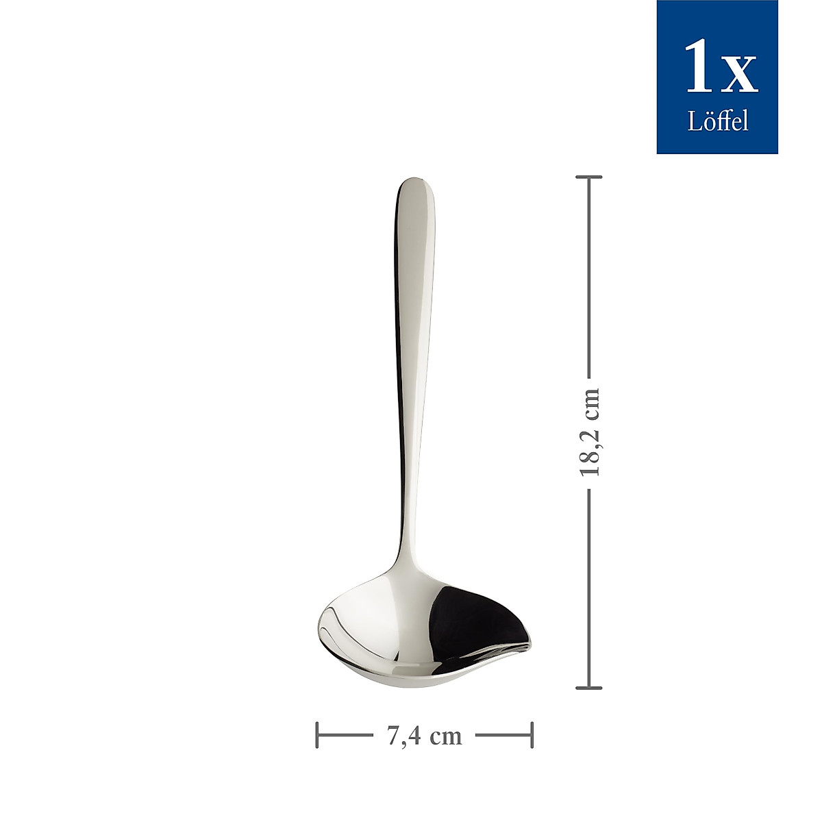 Villeroy & Boch Daily Line Gravy Ladle, 18.2 cm