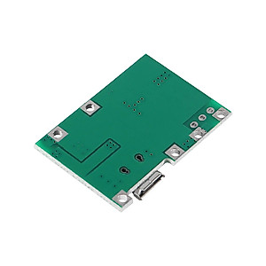 5PCS 3.7V 4.2V Lithium Liion Battery Charger Board Adjustable DC-DC Step Up Module Boost Charge Discharge Integrated Module TP4056 DIY Kit Parts