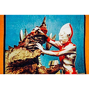 Ultraman Throw Blanket | Cozy Fleece Blanket | Super Soft Lightweight Blanket | 45 x 60 Inches