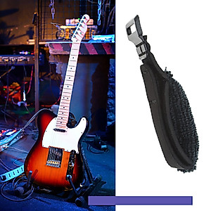 Micro Traders Guitar Fret String Wraps Belt Reduce Noise Silencer Fretboard Black 190mm Musical Instrument Supplies Fit for 6-string Guitar4-string Bass