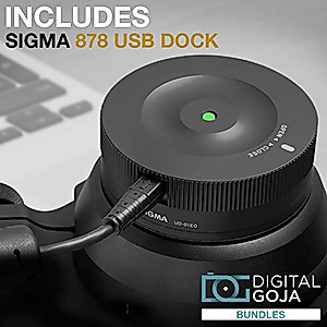 Sigma 150-600mm 5-6.3 Contemporary DG OS HSM Lens for Nikon DSLR Cameras + Sigma USB Dock with Altura Photo Complete Accessory and Travel Bundle