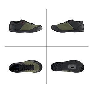 SHIMANO SH-AM503 Versatile Men's SPD Mountain Biking Shoe, Olive, 10-10.5