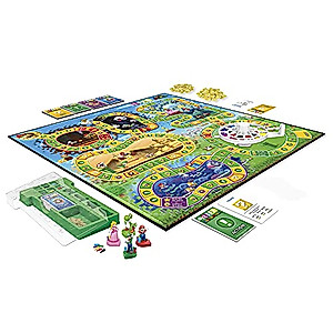 Hasbro Gaming The Game of Life: Super Mario Edition Board Game for Kids Ages 8 and Up, Play Minigames, Collect Stars, Battle Bowser