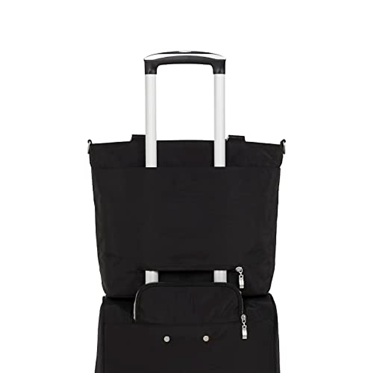 Baggallini New Classic Any Day Tote with RFID Phone Wristlet Black One Size