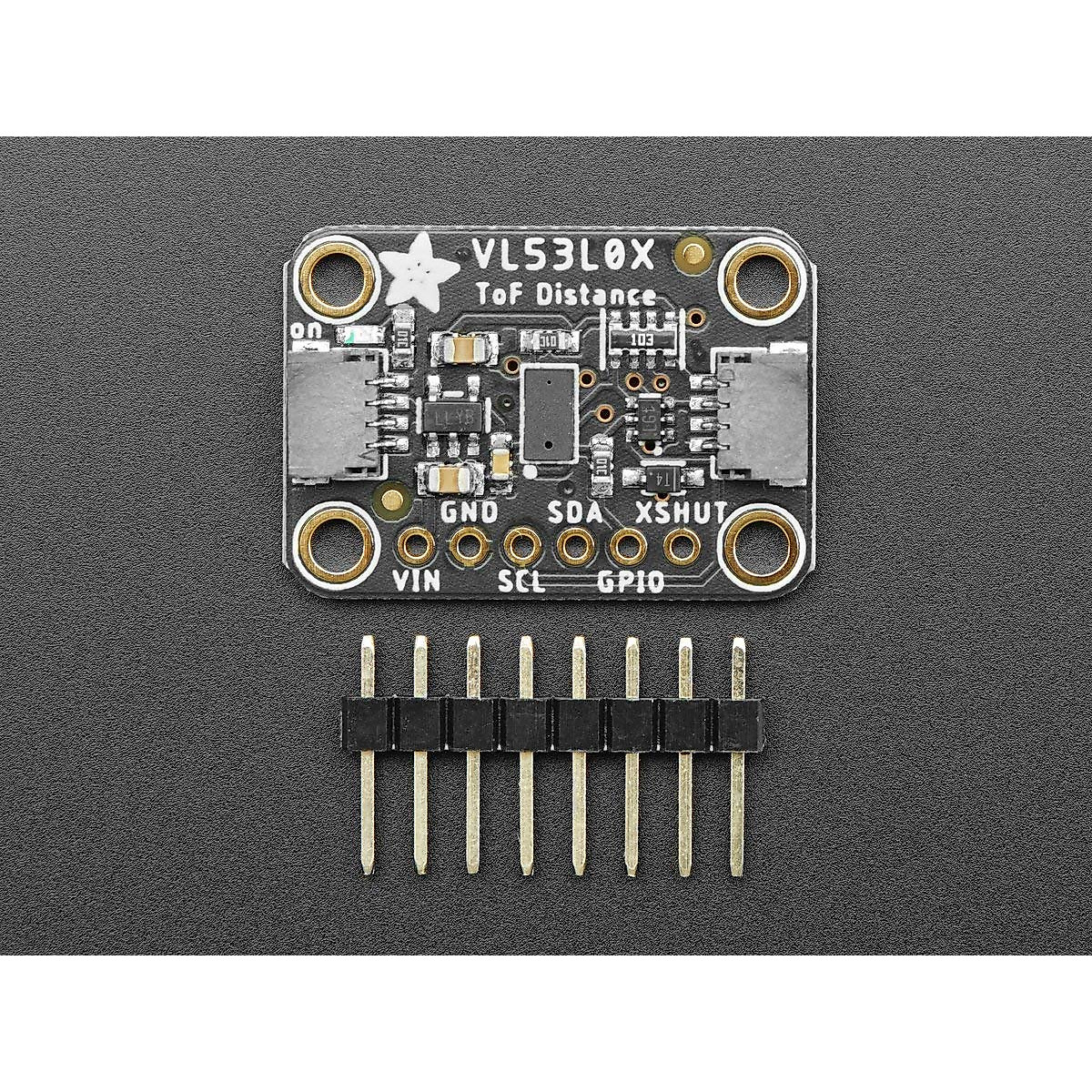 Adafruit (PID 3317) VL53L0X Time of Flight Distance Sensor - ~30 to 1000mm