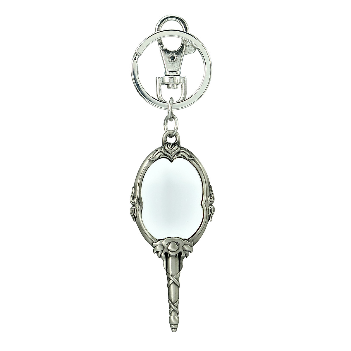 Disney Beauty & The Beast Magic Mirror Pewter Key Ring Key Accessory