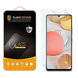 Supershieldz (2 Pack) Designed for Samsung Galaxy A42 5G Tempered Glass Screen Protector, Anti Scratch, Bubble Free