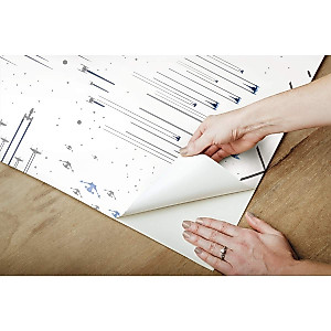 RoomMates RMK11801WP Star Wars: Galactic Battles RMK1180, Blue