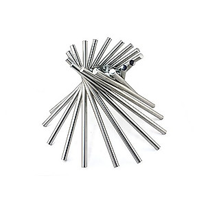 LANDTOM® Creative Stainless Steel Rotation Fruit Bowl/Fruit Basket/Fruit Stand/Fruit Holder with Free Orange Peeler, Silver