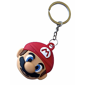 Air Tag Protective Case for New Apple AirTag Pokemon Mario Pikachu Pokeball (Mario)