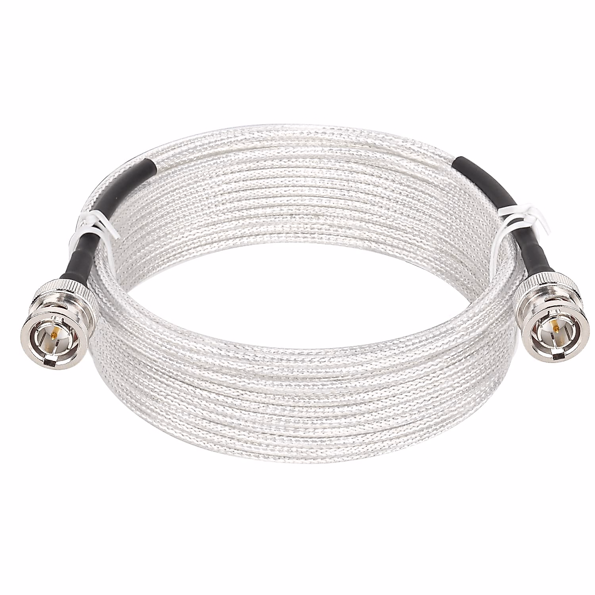 XRDS -RF SDI Cable 25ft, Flexible 3G/6G HD-SDI Cable, 75 Ohm RG179 Extension Cable with Heavy Duty BNC to BNC Male Connector for Surveillance Camera System Cables CCTV/DVR/TV