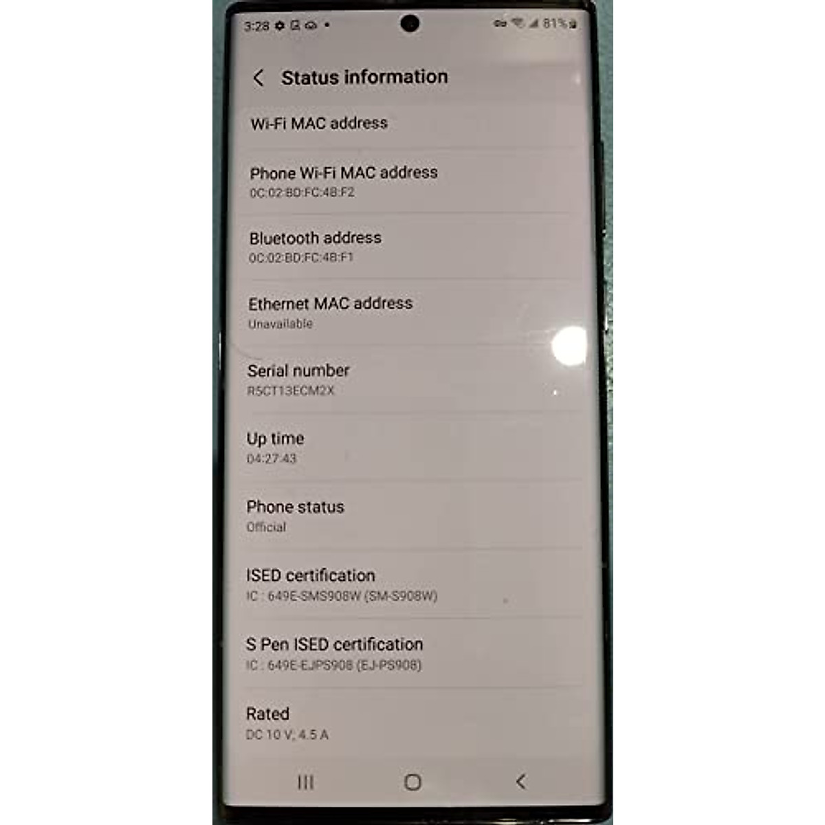 SAMSUNG Galaxy S22 Ultra S9080 5G 512GB ROM 12GB RAM Factory Unlocked (GSM Only | No CDMA - not Compatible with Verizon/Sprint) Global Version Mobile Cell Phone - Burgundy