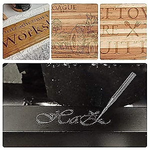 Tapered Angle Ball Nose Router Bits 1/4 Shank, Carving Carbide Spiral CNC Router Bit End Mills, 1mm Tip Dia( R 0.5mm ), 2D&3D Carving Bit for Wood Carving/ Engraving, by PROMSA