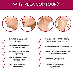 Neck, Chin & Jawline Sculpting V Line Chin Facial Mask and - Face Sagging Skin Garment Strap Bandage. Anacis