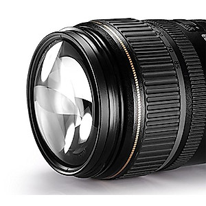 55mm 7PC Filter Set for Sony Alpha a7, Alpha a7 II, Alpha a7 III Camera with 28-70mm Lens, a6600 with 18-135mm Lens - Includes 3 PC Filter Kit (UV-CPL-FLD) and 4PC Close Up Filter Set (+1+2+4+10)