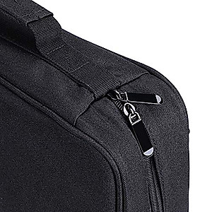BTSKY Art Marker Carrying Case Lipstick Organizer-60 Slots Canvas Zippered Markers Storage for Touch Spectrum Noir Paint Sharpie Markers, Empty Wallet Only (Black)