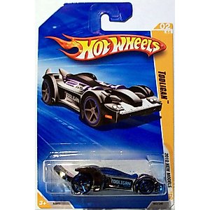 2010 Hot Wheels 002/240 Chrome Tooligan with Blue Trim 02/44