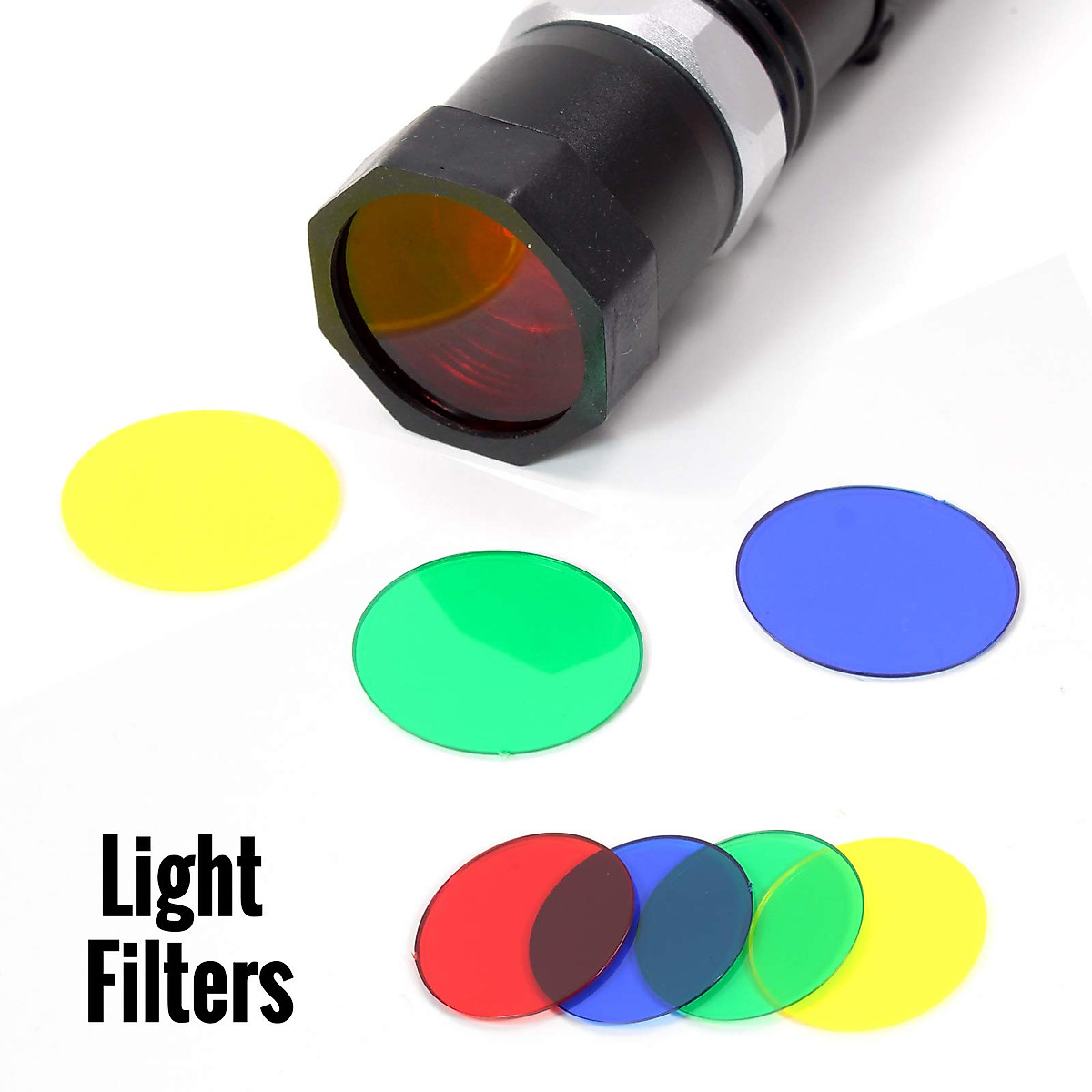 ASR Federal 300 Lumens Adjustable LED Flashlight Set with Rechargeable Batteries and Traffic Wand, 10pc