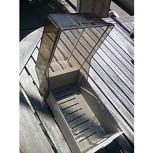 Longform: Vintage 1980s Floppy Disk 5 1/4 5.25 Storage Case Data-Case Hinged Plastic Holder