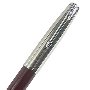 SIPLIV 3PCS Classic Fountain Pen Hero 616, in 3 Colors, Silver Trim