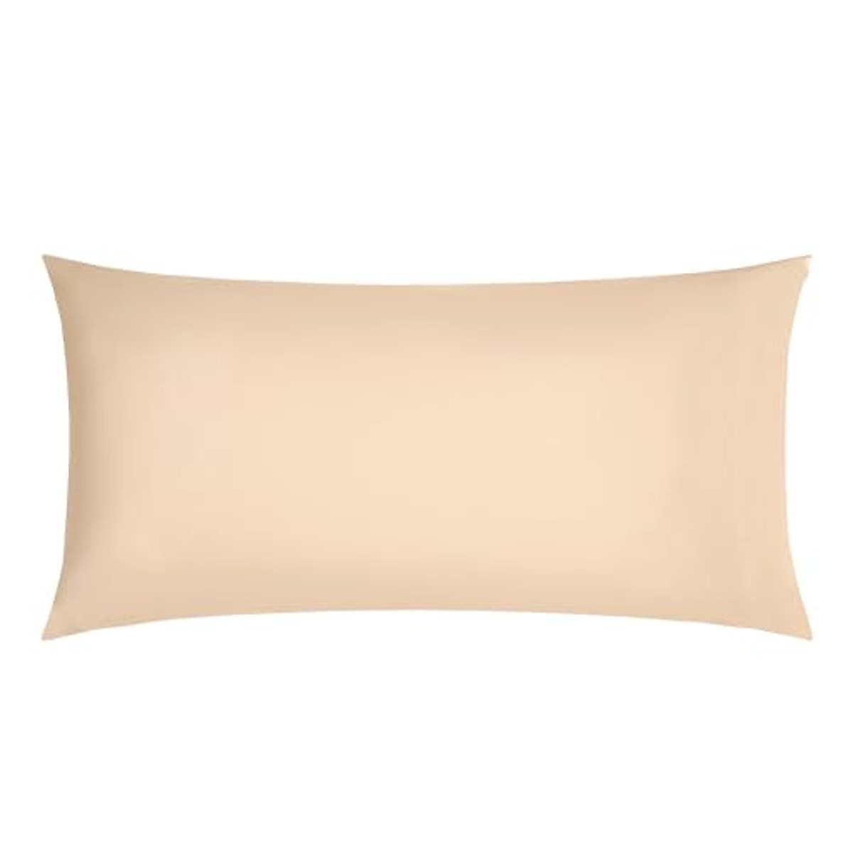 Silvon Anti-Acne Silver Infused Pillowcase - Woven with Pure Silver and Premium Breathable Supima Cotton - Ultra Soft (King, Sund/Beige)