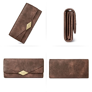 CLUCI Women Backpack Bundle with Women Wallet