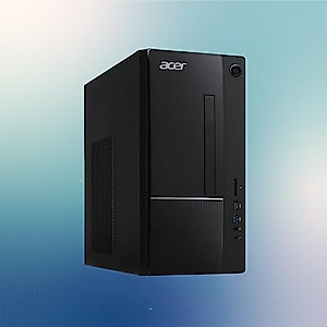 acer Aspire Newest 13th Generation i5 Business Tower Desktop Computer, 13th Gen Intel Core i5-13400, 32GB RAM, 2TB SSD, Wi-Fi 6, HDMI, Wired Keyboard and Mouse, Windows 11 Pro, Black