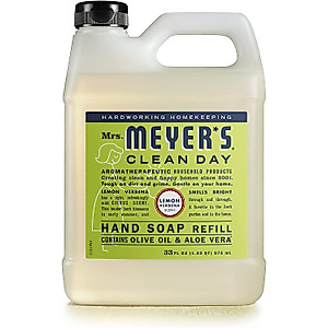 Mrs. Meyer's Liquid Hand Soap New Everyday 6 Scent Variety Pack Refills, 1 Rainwater, 1 Oat Blossom, 1 Plumberry, 1 basil, 1 lavender, 1 Lemon Verbena, 1 CT