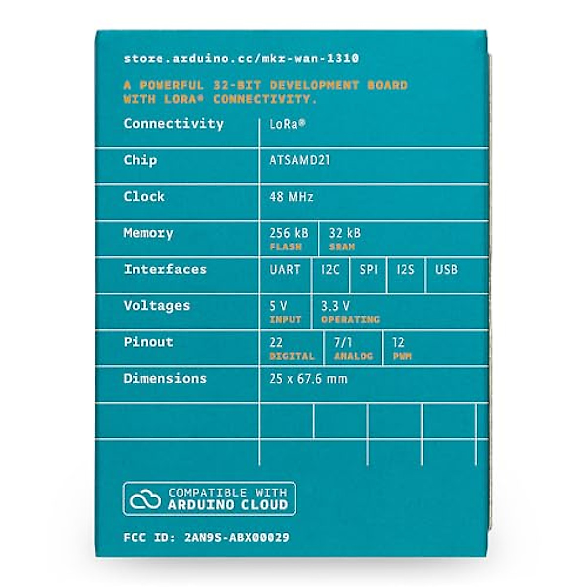 Arduino MKR WAN 1310 [ABX00029]