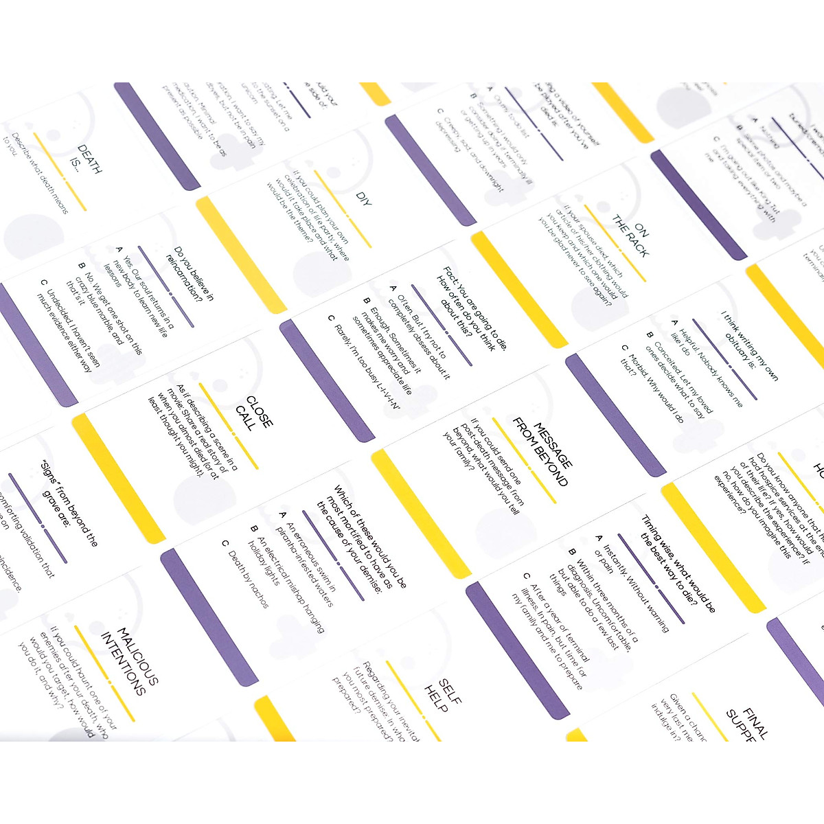 The Death Deck - A Lively Game of Surprising Conversations