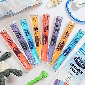 Pedialyte Electrolyte Solution Freezer Pops, Variety Pack, Pack of 64