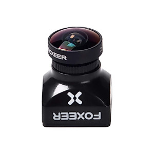 FPV Camera Foxeer Razer Mini 1/3 CMOS HD 5MP 2.1mm Lens 1200TVL 4:3 PAL/NTSC Switchable Support 4.5V-25V Input Voltage for FPV Quadcopter Racing Drone