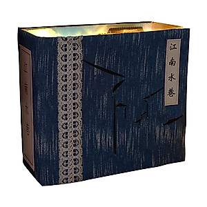 WonDerfulC 3D Wooden Book Stand Puzzle DIY Dollhouse Wood Bookends Book Nook Model Building Kit with LED Light for Teens and Adults to Build-Creativity Gift for Birthdays Christmas Halloween