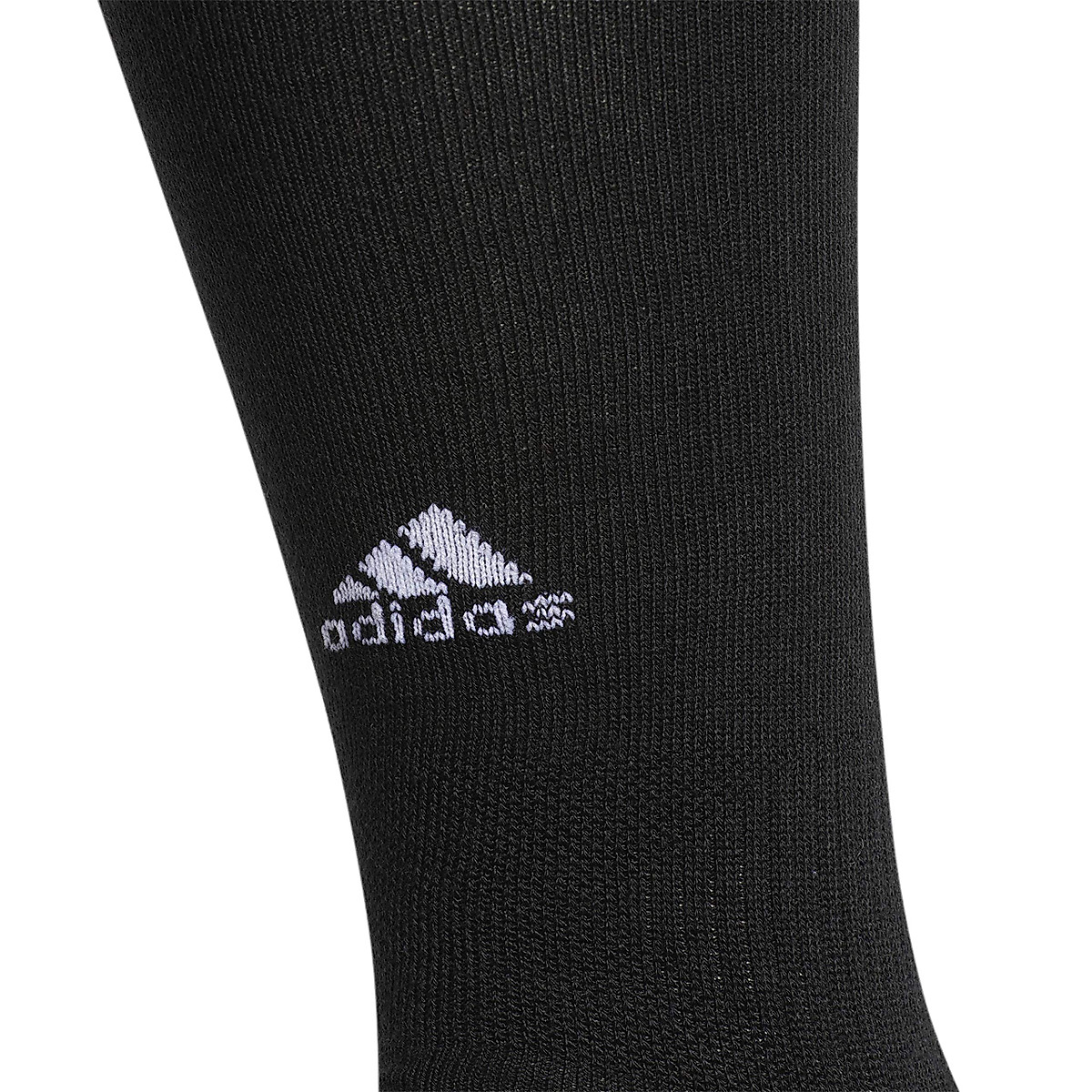 adidas Utility All Sport Over The Calf (OTC) Socks (1-Pair), Black/Light Onix Grey/White, X-Small