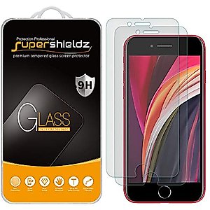 (2 Pack) Supershieldz Anti-Glare (Matte) Screen Protector Designed for iPhone SE (2022, 3rd Gen) / iPhone SE (2020, 2nd Generation), iPhone 8, 7, 6S, 6 (4.7 inch) [Tempered Glass] Anti Scratch, Bubble Free