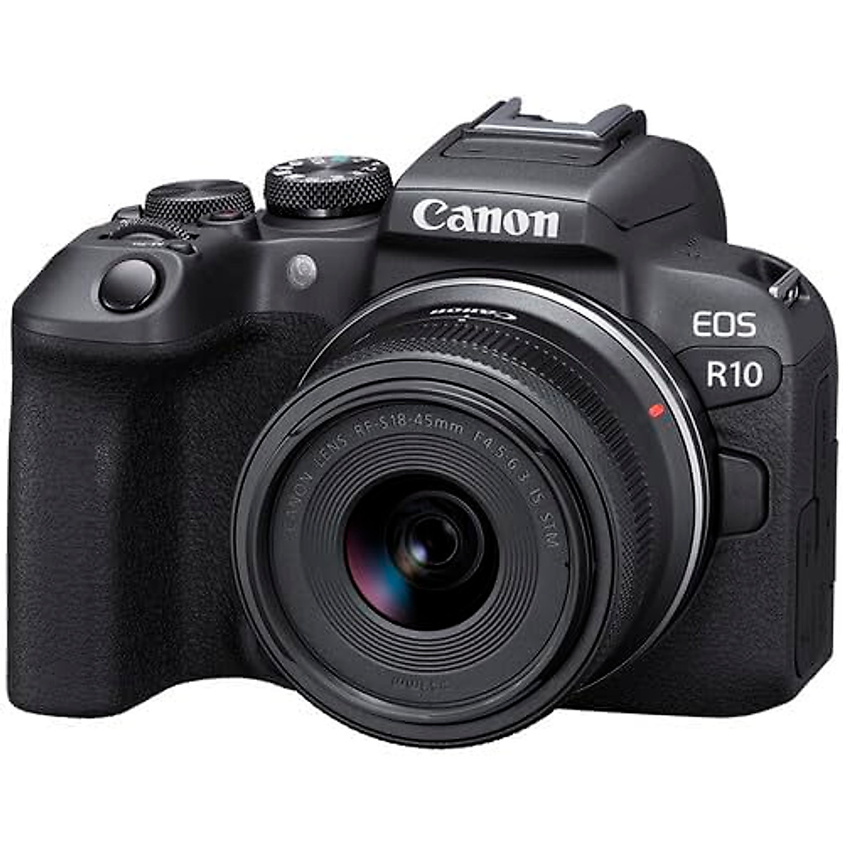 Canon EOS R10 Mirrorless Camera with 18-45mm Lens & Content Creator Kit with Advanced Accessory and Travel Bundle | 5331C079 | Canon EOS R10 Mirrorless Camera