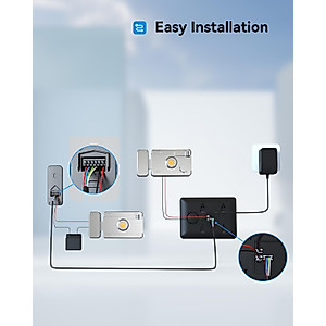 TMEZON Wired Video Intercom System, 7 Inches Video Doorbell Camera with Monitor, Wired Video Door Phone HD Camera Kits Support Unlock, Monitoring, Dual-Way Intercom for Villa Home Office Apartment