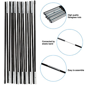 RUBFAC Balloon Arch Stand Kit with 100pcs Rainbow Balloons 2 Pumps 10Ft Wide Adjustable Balloon Arch with Water Bases 60 Balloon Clips for Wedding Graduation Decoration Birthday Party Supplies