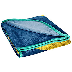 Outer Banks OBX Sunset Throw Blanket - Measures 46 x 60 inches - Fade Resistant Super Soft Fleece Bedding (Official Netflix Product)