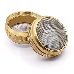 Micro-Mark Tight Mesh Heavy Duty Brass Parts Cleaning Basket