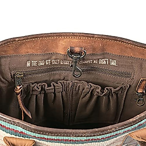 STS Ranchwear Women's Western Style Aztec Pattern Palomino Serape Shoulder Tote Handbag with Concealed Carry Pocket