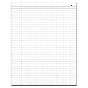 BookFactory Computation Notebook/Engineering Notebook - 100 Pages (9 1/4" X 11 3/4") - Scientific Grid Pages, Durable Translucent Cover, Wire-O Binding (COMP-100-CWG-A-(Computation))