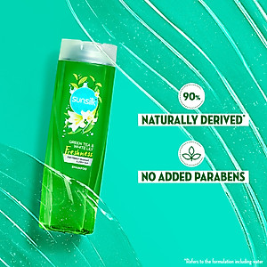 Sunsilk Green Tea & White Lily Shampoo, 370 ml