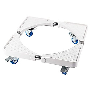 Multi-Functional Movable Base Furniture Dolly Size Adjustable for Washing Machine, Dryer and Refrigerator (4 Wheels)