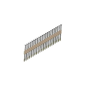 Metabo HPT Framing Nails | 1-1/2 in. x .148 in | Metal Connector, Paper Tape | 36 Degree, Strap-Tite | Smooth Shank | Heat Treated, Hot-Dipped Galvanized | 3,000 Count | 17134HPT