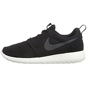 Nike Mens Rosherun Black/Anthracite/Sail Running Shoe 10.5 Men US