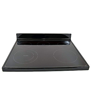 Whirlpool W11175876 Range Main Top (Black) Genuine Original Equipment Manufacturer (OEM + FSP) Part