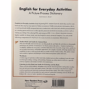 English for Everyday Activities: A Picture Process Dictionary