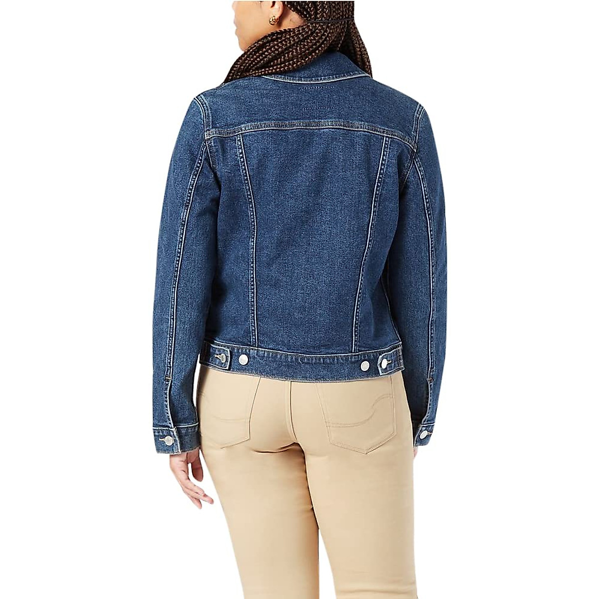 Signature by Levi Strauss & Co. Gold Women's Original Trucker Jacket (Available in Plus Size), (New) Dark Horizon, X-Large