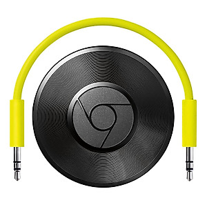 Google Chromecast Audio - Gloss Black, J42R-UXGA